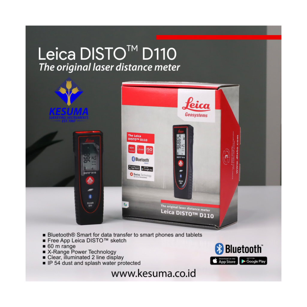 LEICA DISTO D110 LASER METER - One Stop Survey Solution