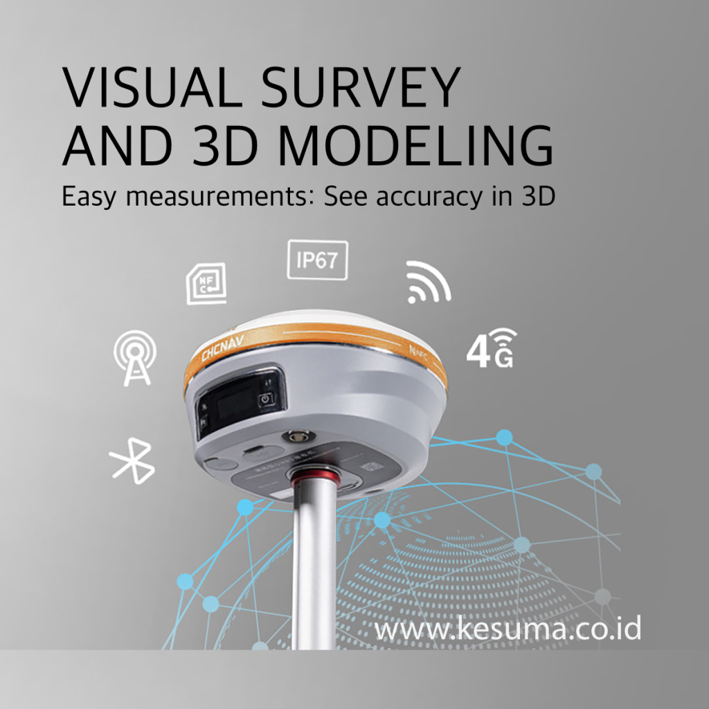 CHCNAV i93 Visual IMU-RTK GNSS Receiver (GPS Geodetic) - One Stop Survey Solution